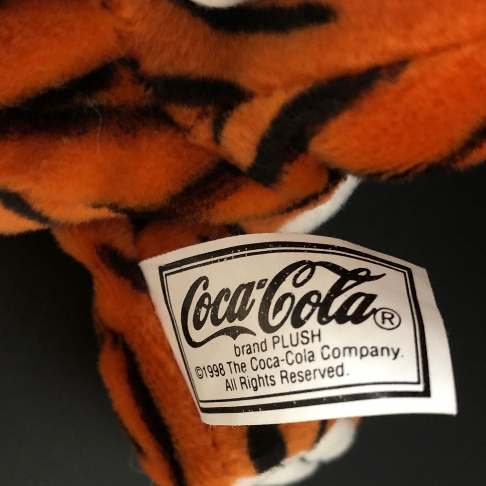 Coca Cola | Toys | Coca Cola Curry The Tiger 999 Collectible Bean Bag ...